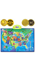 Best Learning i-Poster My USA Map Interactive Geography Toy STEM ...