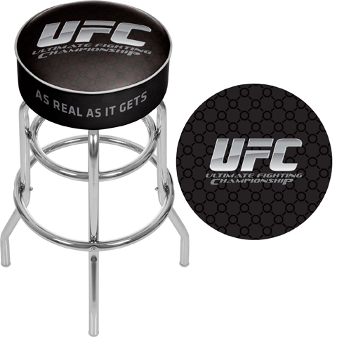 Trademark UFC1000-1 UFC Padded Swivel Bar Stool - Newegg.com