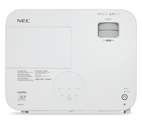 NEC - NP-M403H - NEC Display NP-M403H 3D Ready DLP Projector - 1080p ...