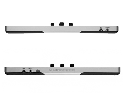 Monster GO DJ Portable Mixer Digital Turntable with LCD Touch Screen ...