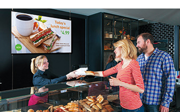 Sharp PN-R496 49" Full HD Professional-grade Commercial LCD Display ...