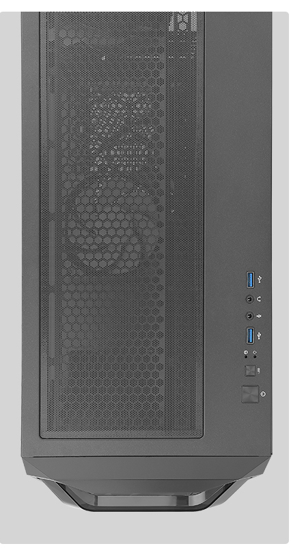 Antec Dark League DF600 FLUX, Mid-Tower ATX Gaming Case, 5 x 120mm Fans ...