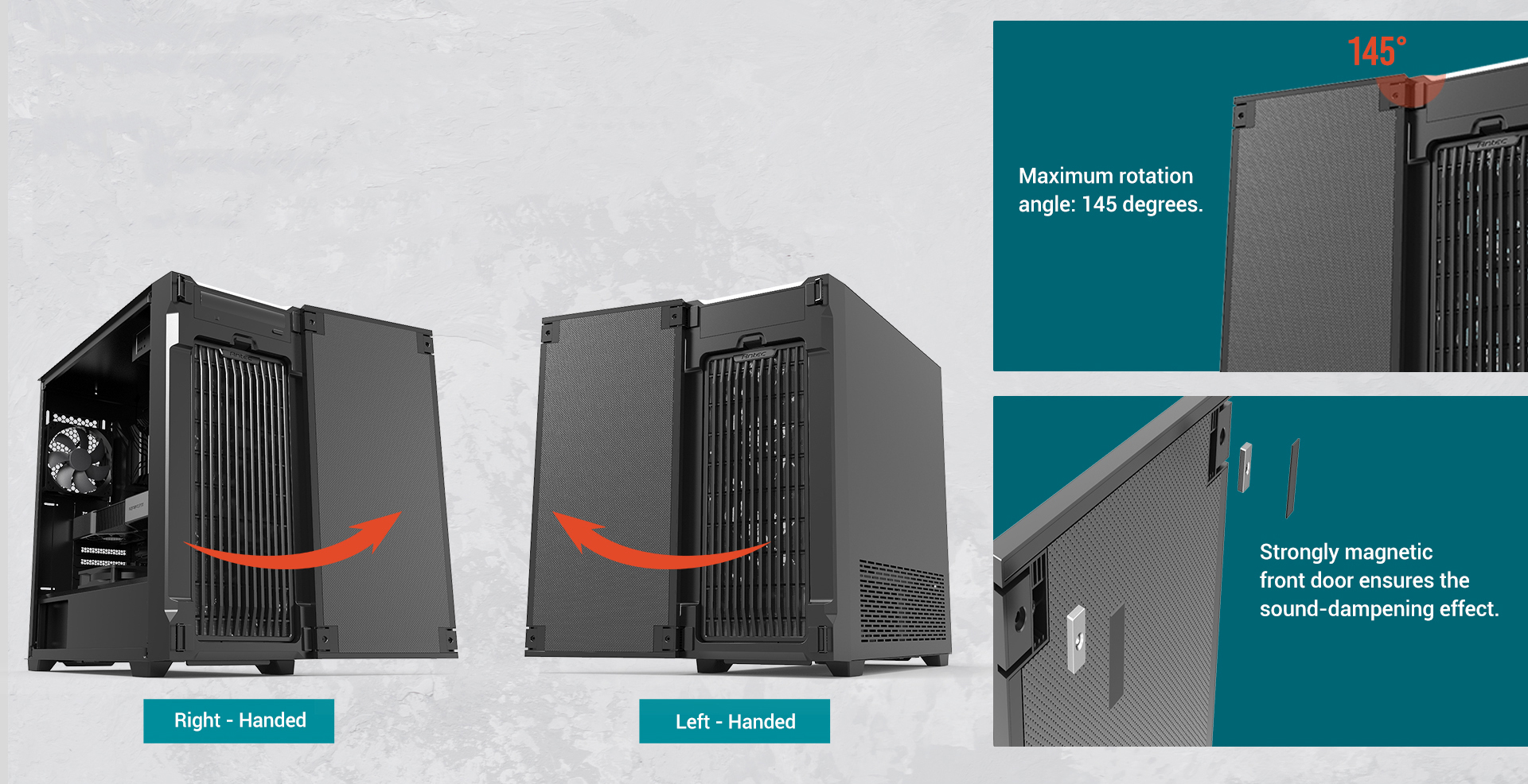 Antec P10 FLUX F-LUX Platform ATX Mid-Tower 5 x 120mm Fans Included ...
