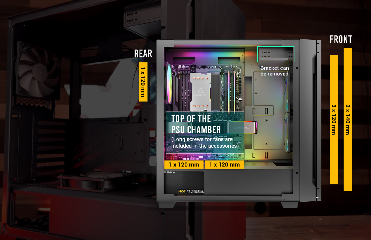 NeweggBusiness - Antec P10 FLUX, F-LUX Platform, 5 x 120mm Fans ...