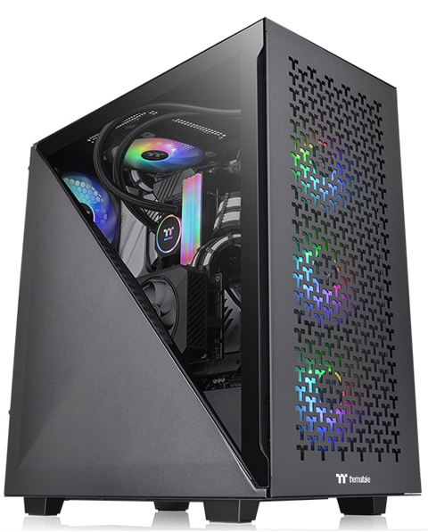 Thermaltake Divider 300 TG Air Front Mesh Black Edition Triangular ...