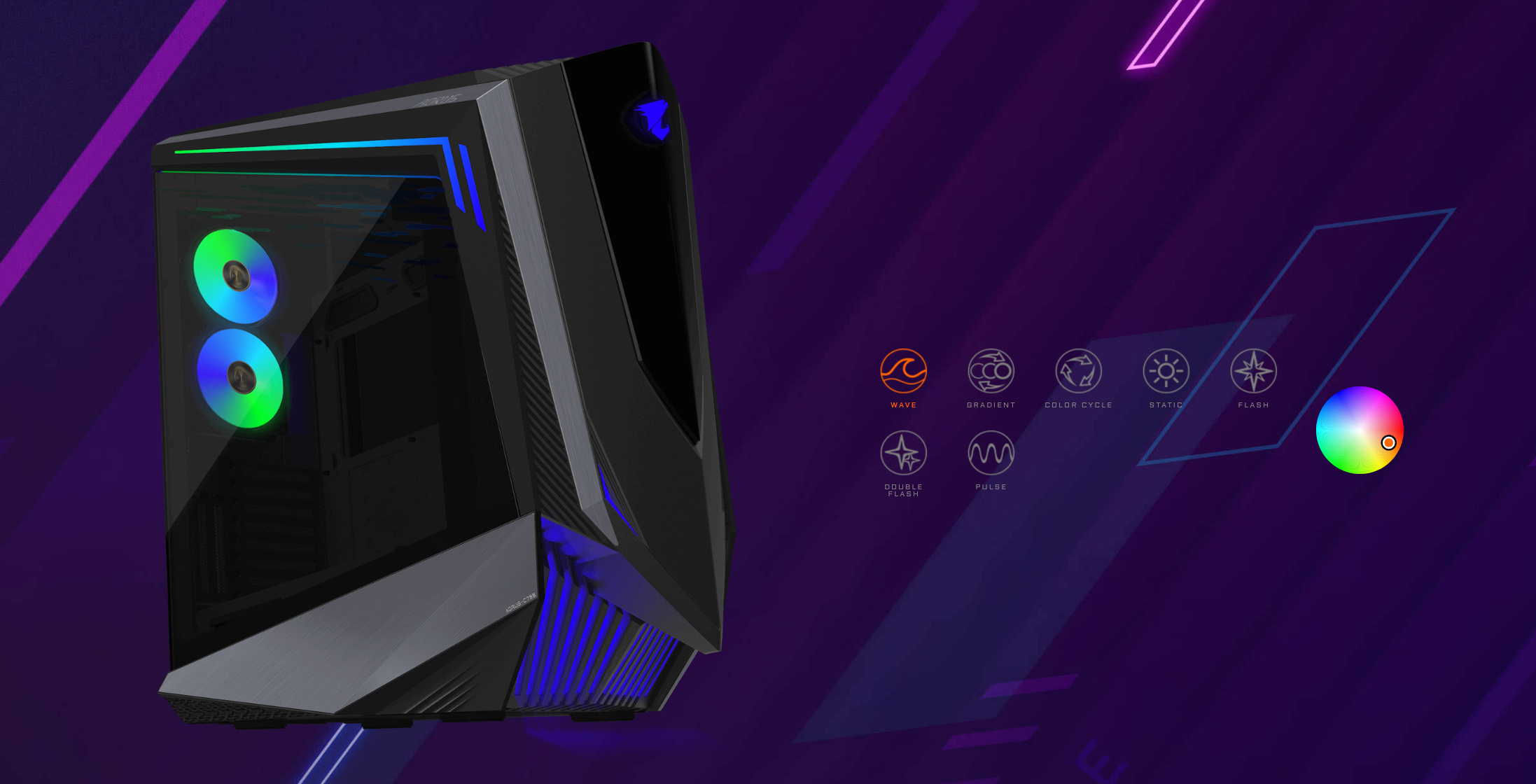 GIGABYTE AORUS C700 GLASS GB-AC700G Black Computer Case - Newegg.com