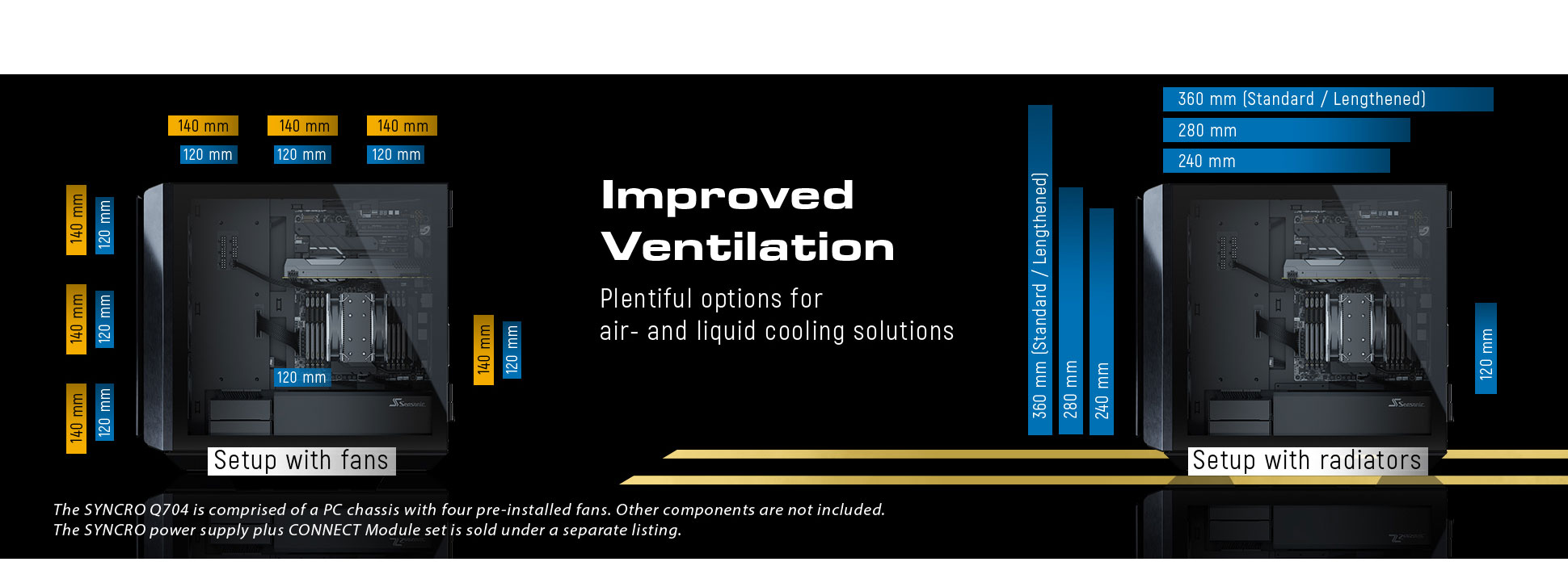 SeaSonic SYNCRO Q704+ SYNCRO DPC-850 (SSR-850FB) Computer Case - Newegg.com
