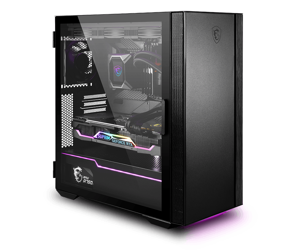 MSI MPG QUIETUDE 100S Black Computer Case - Newegg.com