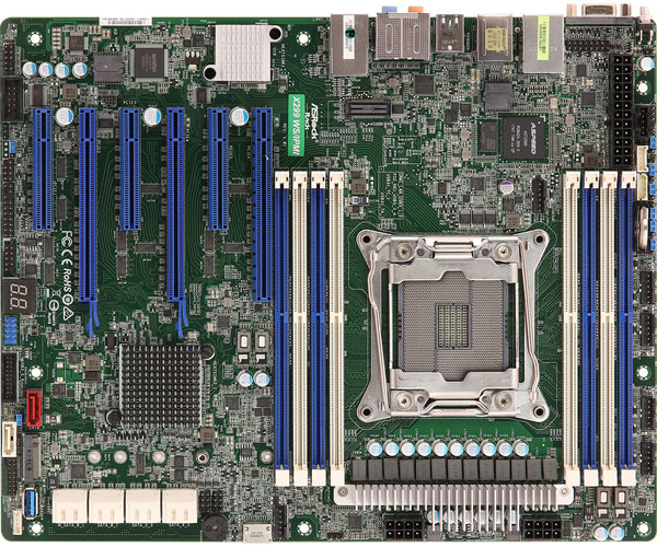 ASRock Rack X299 WS/IPMI ATX Server Motherboard Single Socket R4(LGA ...