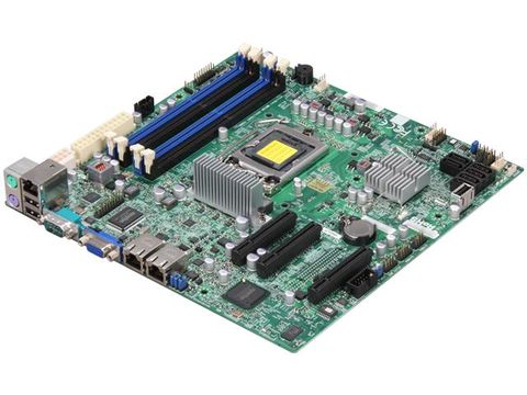 SUPERMICRO MBD-X9SCL-F-O LGA 1155 Intel C202 Micro ATX Intel Xeon E3 ...
