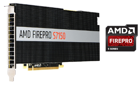 AMD FirePro S7150 100-505929 8GB 256-bit GDDR5 PCI Express 3.0 x16 Full height / Full length ...