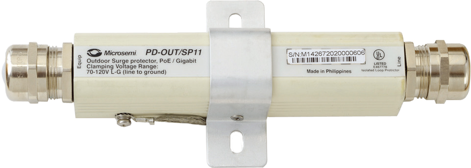 Microsemi PD-OUT/SP11 Outdoor PoE Lightning Surge Protector - Newegg.com