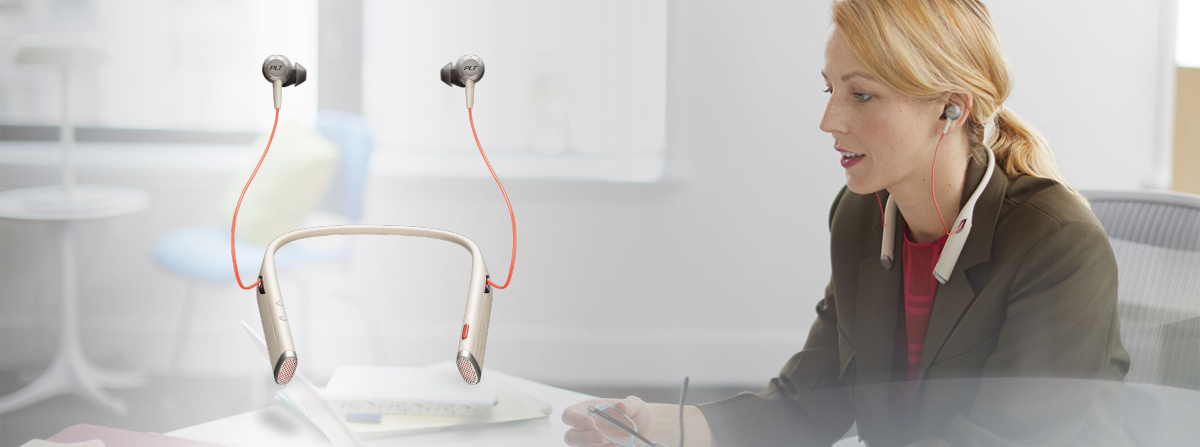 Plantronics Voyager 6200 UC B6200 Sand Business-ready Bluetooth ...