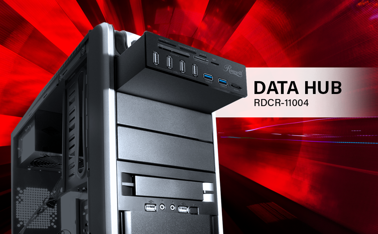 Rosewill RDCR-11004 5.25" 2 Port USB 3.0 Internal Card Reader - Newegg.com