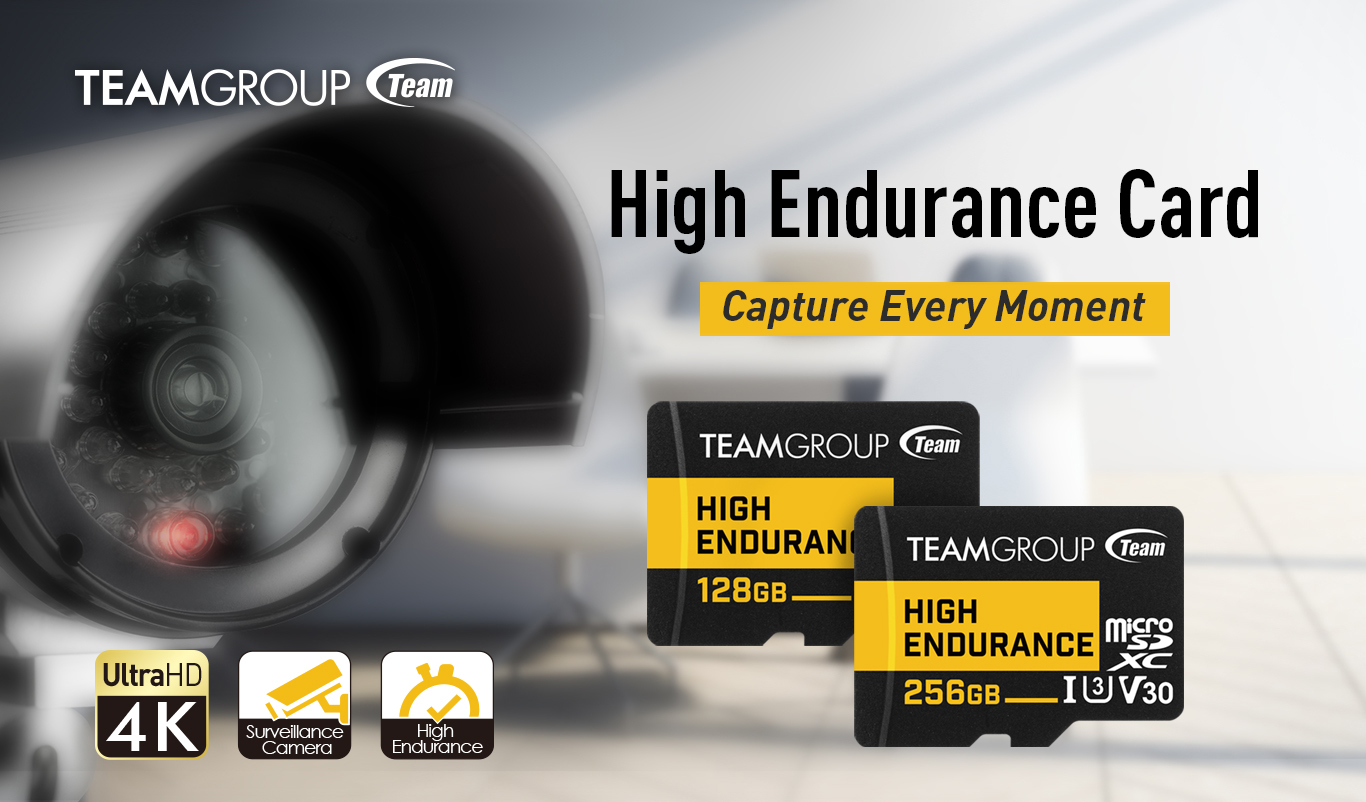 NeweggBusiness - Team 64GB High Endurance microSDXC UHS-I U3, V30 ...