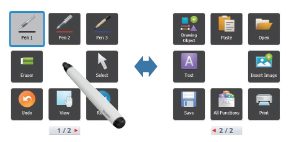 Sharp AQUOS BOARD® PN-C703B 70" Full HD Interactive Display System ...