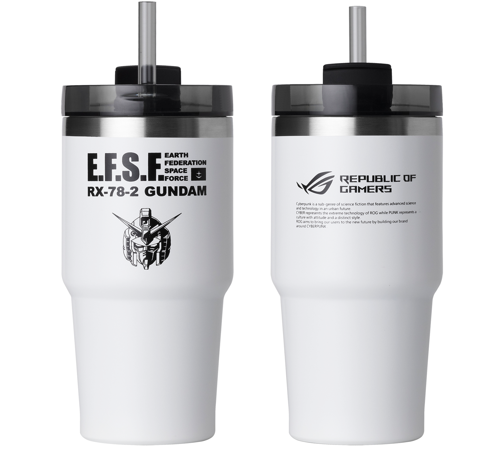 ASUS ROG Stainless Steel Tumbler GUNDAM EDITION Double-walled Thermal ...