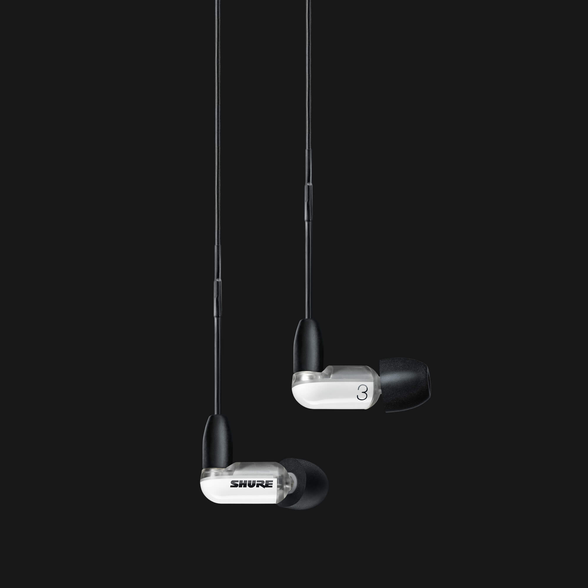 SHURE AONIC 3 Sound Isolating Earphones with UNI Communication Cable ...