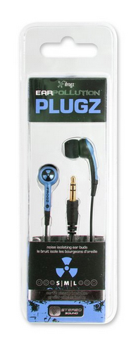 Ifrogz Earpollution D33 EPD33-SKYBLUE Canal Headphone (Skyblue ...