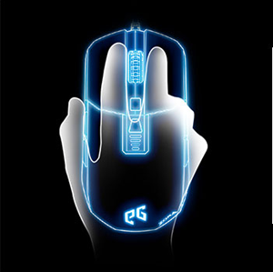 EpicGear ZORA EGMZO1-OBOW-AMSG Black Wired IR LED optical sensor Gaming ...
