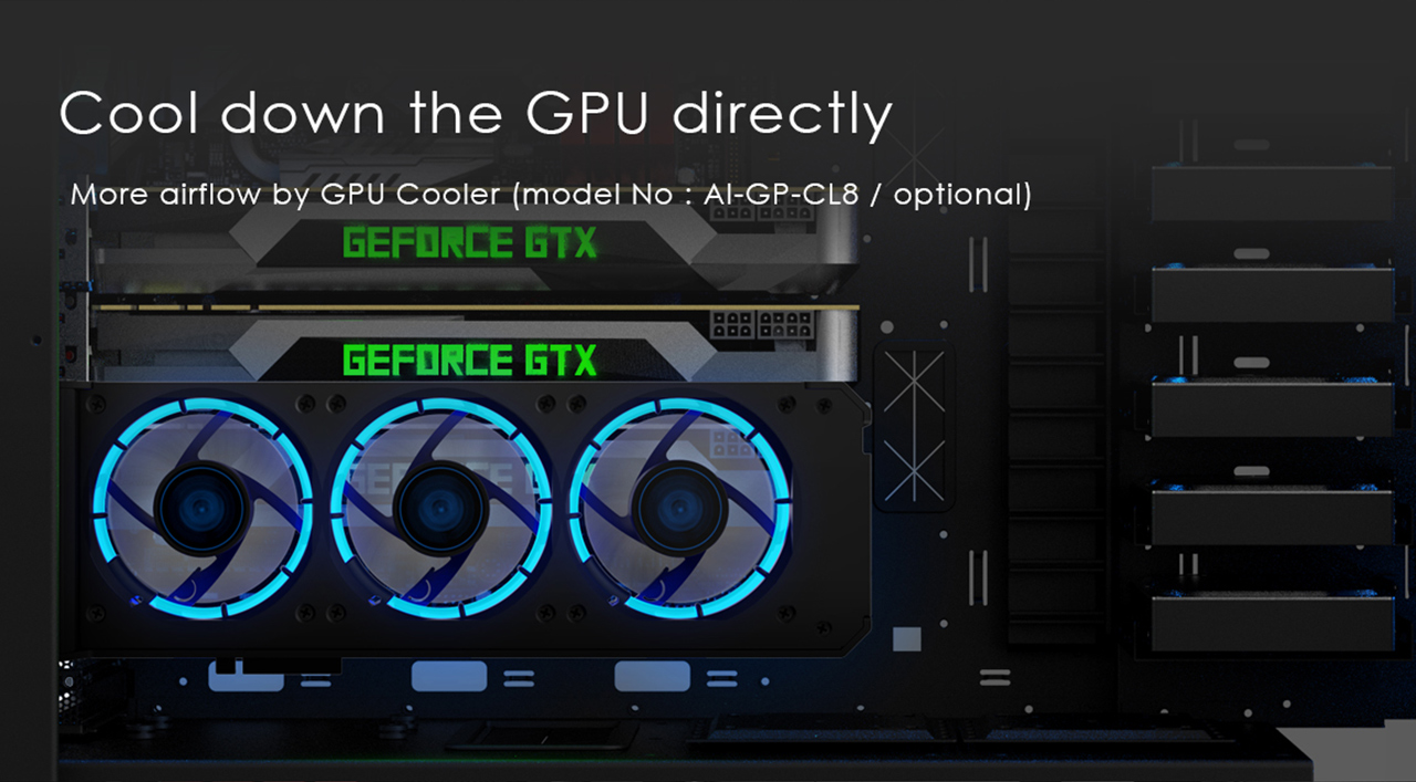 anidees AI Crystal XL Lite Version 2 Tempered Glass Full Tower XL-ATX ...