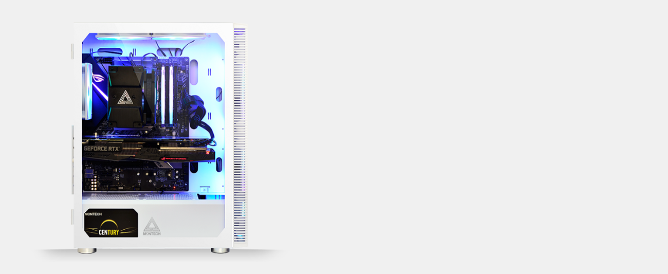 Montech X3 Mesh 6pcs, 3 x 140mm& 3 x 120mm Fixed RGB Lighting Fans (Pre ...