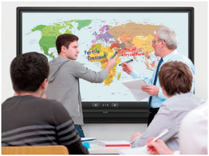 Sharp's AQUOS BOARD PN-L703A 70" 10 Point Multi-Touch Whiteboard ...