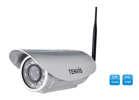 TENVIS IP391W-HD P2P HD 720P Outdoor Day/Night w/ IR Cut Motion ...