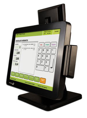 Bematech SB1015 15" True-Flat 5 Wire Resistive Touch Screen All-in-One ...