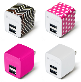 NeweggBusiness - DigiPower - iEssentials - 2.4amp Dual USB Wall Charger ...