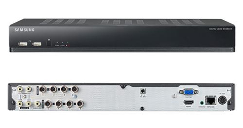 SAMSUNG SDS-P4080 8 Channel DVR Security System with 8 600TVL CIF ...