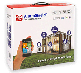 OPlink Security Alarm Shield (OPG2204) Wireless Security System ...