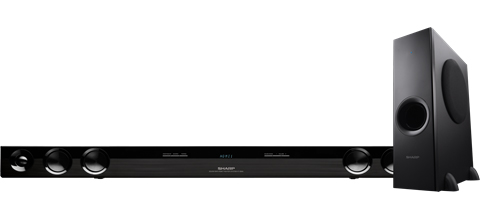 Sharp HT-SB40 2.1 CH 40" 2.1 Channel 310 Watt Powered Sound Bar with ...
