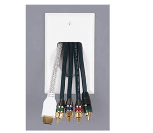 DataComm 45-0001-WH Cable Faceplate - Newegg.com