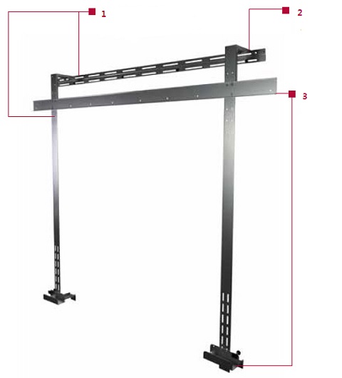 Peerless IWB600-WB Smart Board 600 and 800 Series Mount for Attachment ...