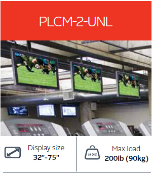 Peerless PLCM-2-UNL Ceiling Mount for Flat Panel Display - Newegg.com