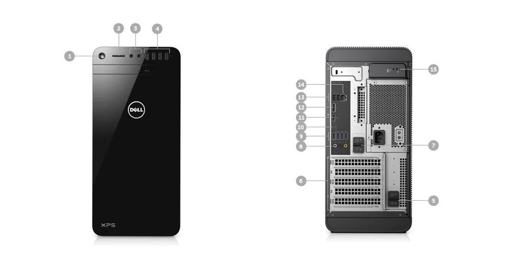 DELL Desktop Computer XPS 8920 XPS8920-7838BLK Intel Core i7 DELL Desktop Computer XPS 8920 XPS8920-7838BLK Intel Core i7