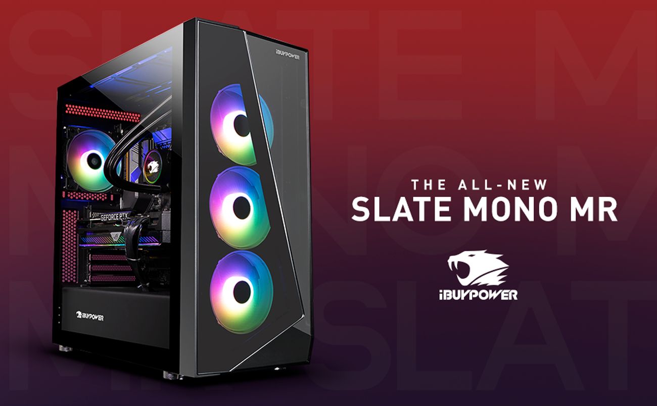 iBUYPOWER Gaming Desktop SlateMono237i Intel Core i7-12700KF 16GB DDR4 ...