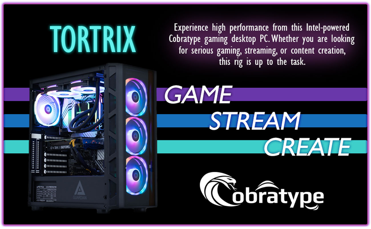 Cobratype Gaming Desktop Tortrix Intel Core i9-12900KF 32GB DDR4 2 TB ...