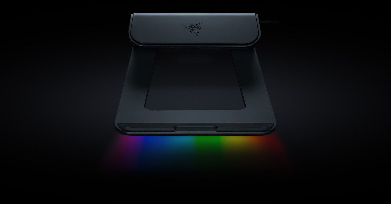 Razer Laptop Stand Chroma V2: Customizable Chroma RGB Lighting ...