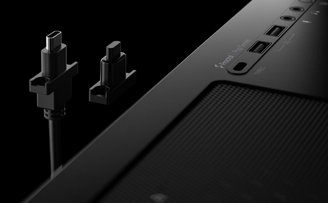 Fractal Design FD-A-USBC-001 Pop Accessory USB-C 10Gbps Cable - Model D ...