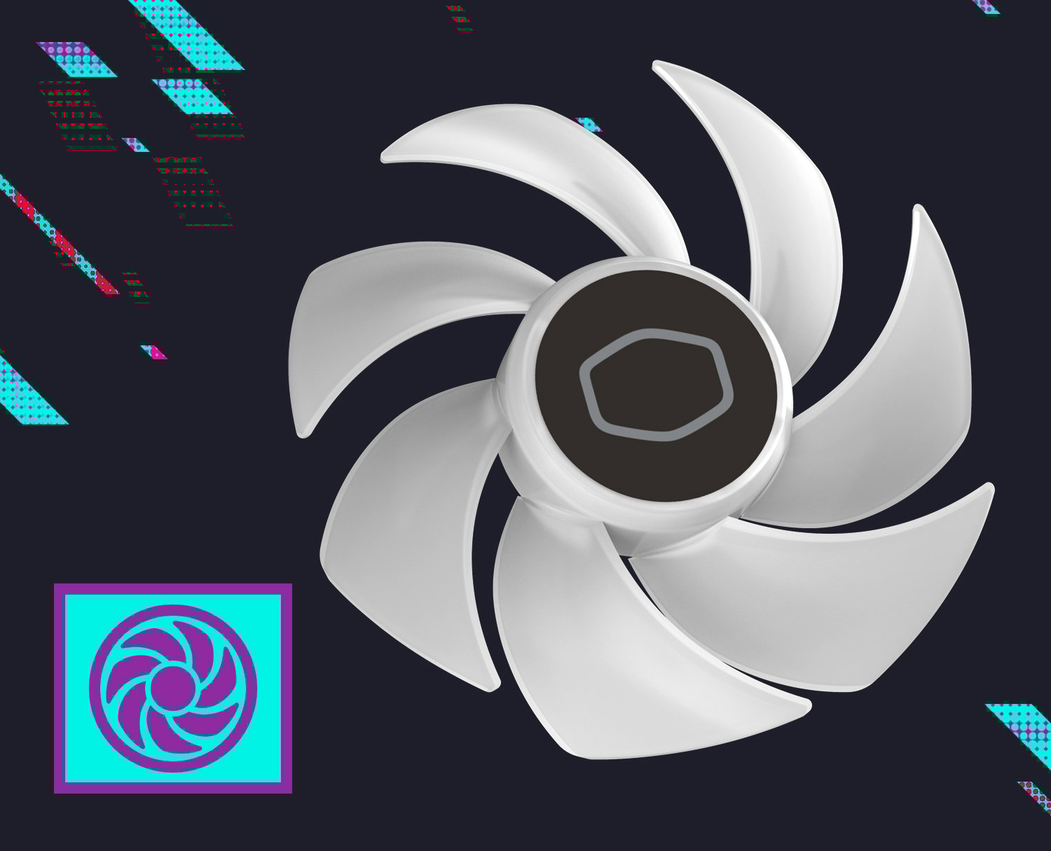 Cooler Master Hyper 212 Halo Black CPU Air Cooler, MF120 Halo² Fan ...