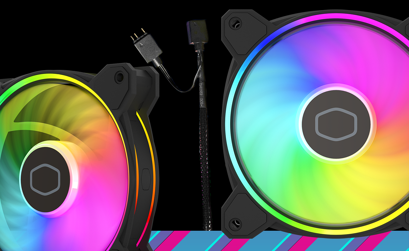 Cooler Master MasterFan MF140 Halo² PC Case|Liquid Cooler|Air Cooler ...