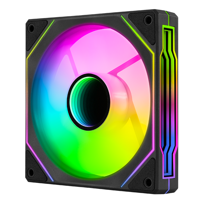 Case Fan AeroCool Phantom M-3 12 PWM ARGB WHITE 120mm ARGB PWM Fan 9 ...