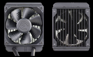 EVGA CLC 120 Liquid / Water CPU Cooler, 400-HY-CL12-V1, 120mm Radiator ...