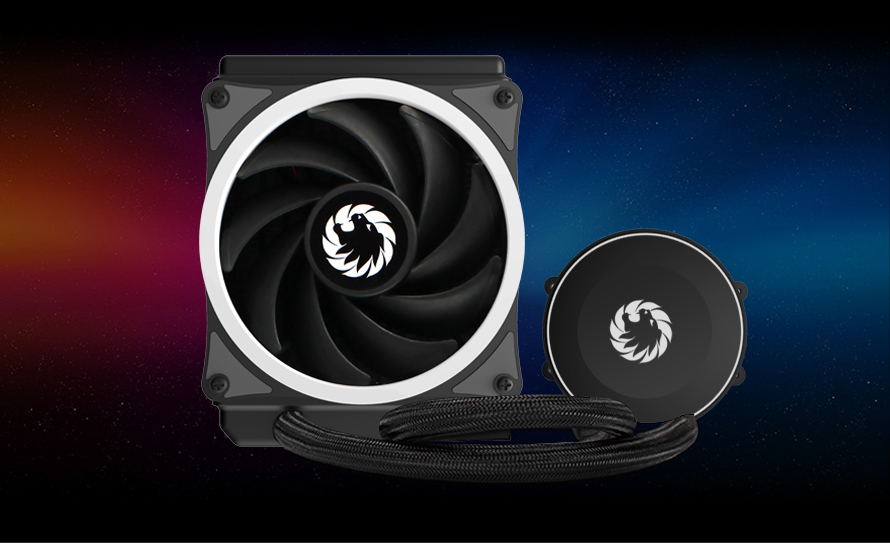 Gamemax Iceberg-120-Rainbow all-in-one Liquid Cooler Rainbow ARGB ...