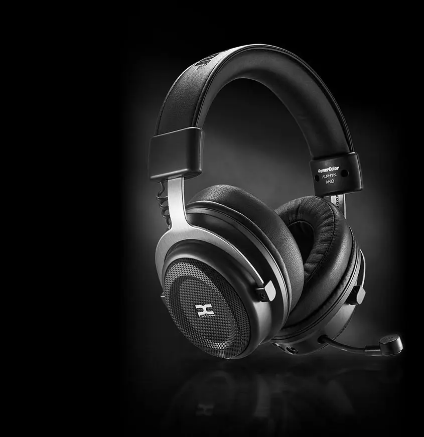 PowerColor ALPHYN AH10 Wireless Gaming Headset, Type-C Wireless (2.4GHz ...
