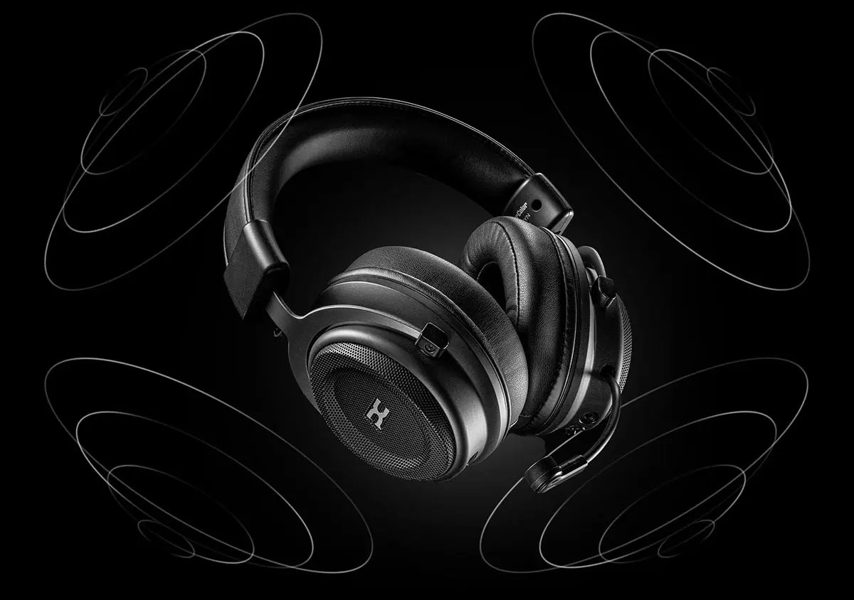 PowerColor ALPHYN AH10 Wireless Gaming Headset, Type-C Wireless (2.4GHz ...