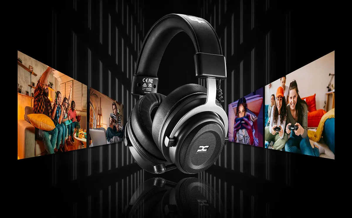 PowerColor ALPHYN AH10 Wireless Gaming Headset, Type-C Wireless (2.4GHz ...