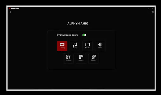 PowerColor ALPHYN AH10 Wireless Gaming Headset, Type-C Wireless (2.4GHz ...